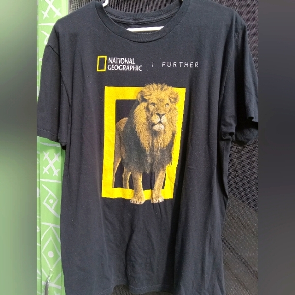 National Geographic | Shirts | National Geographic Lion Further Tshirt ...